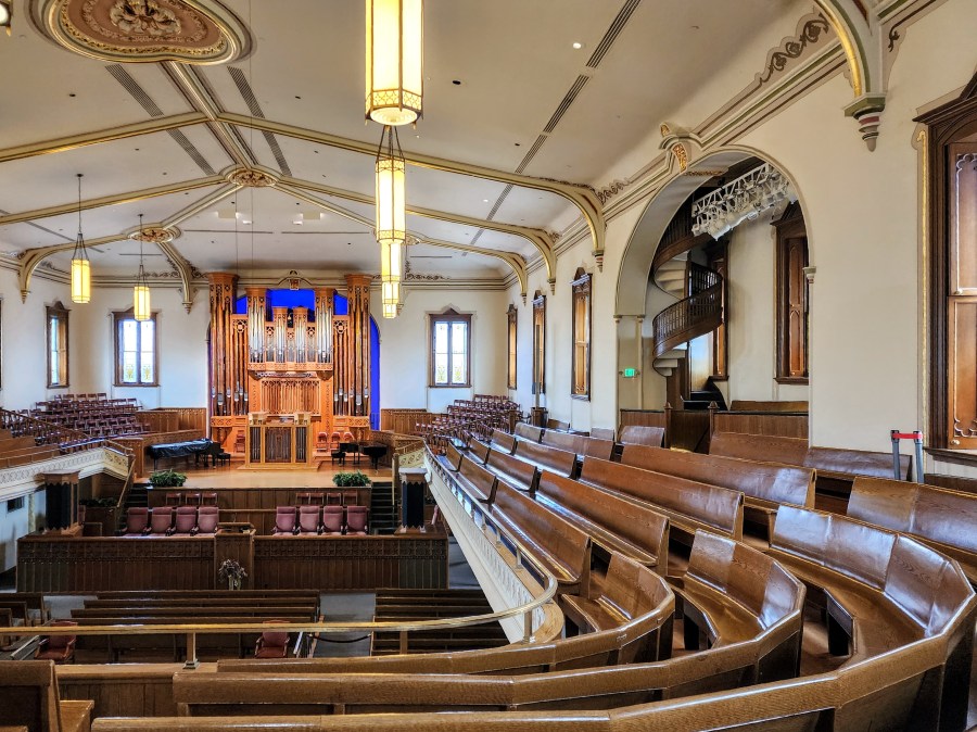 Salt Lake Assembly Hall 1882 – LDS Meetinghouse Architecture