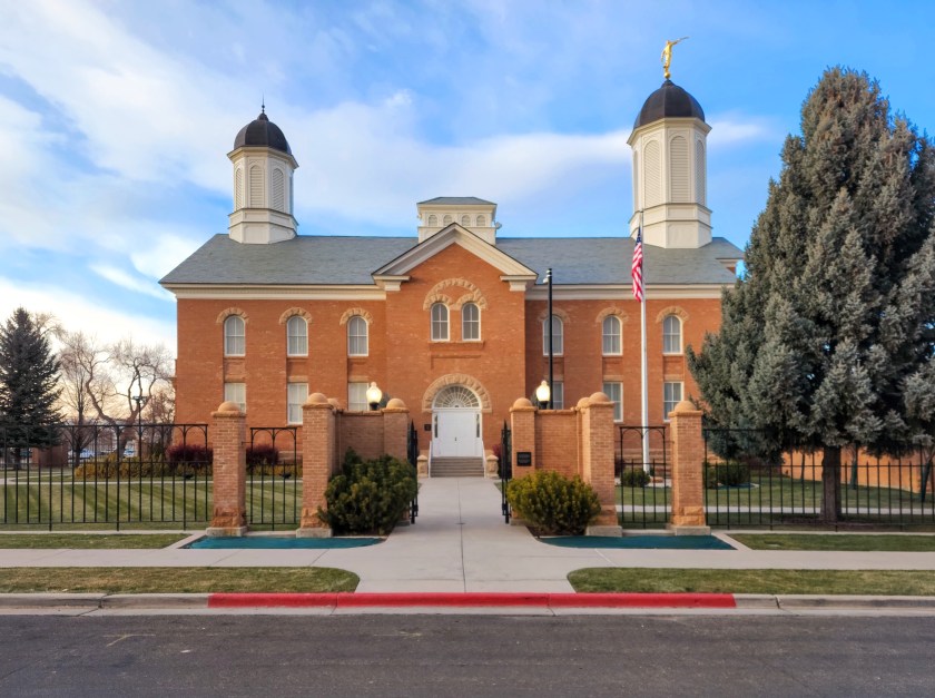 The Unita Stake Tabernacle (The Vernal Utah Temple) 1899 – LDS ...